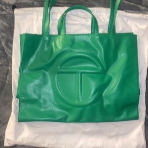 Telfar | Bags | Authentic Brand New Large Green Telfar Bag | Poshmark